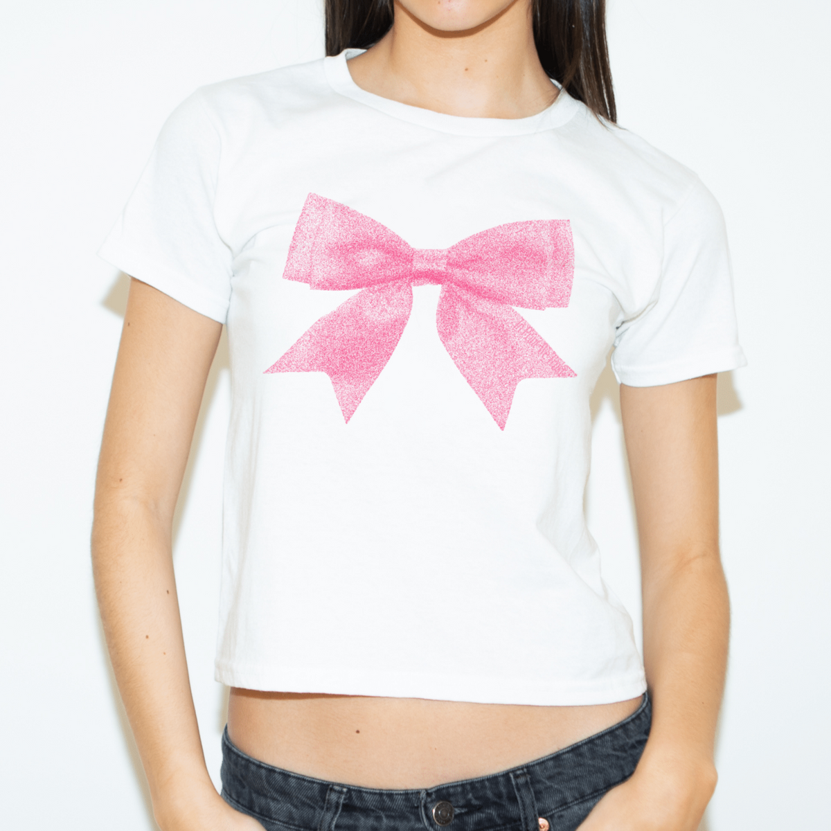 'Put a Bow On It' baby tee
