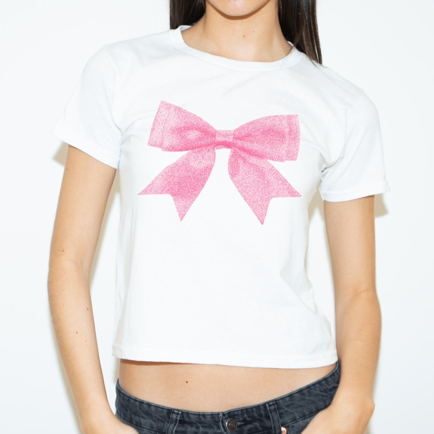 'Put a Bow On It' baby tee